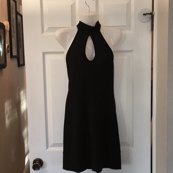 Dresses | 325 Black Backless Dress With Keyhole Front Size S | Poshmark